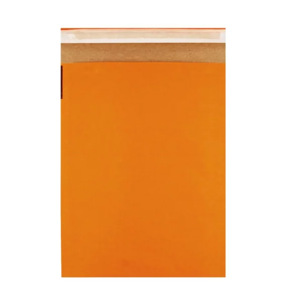 Kraft Oranje gewatteerde envelop 150x215mm strip en tearstrip ...